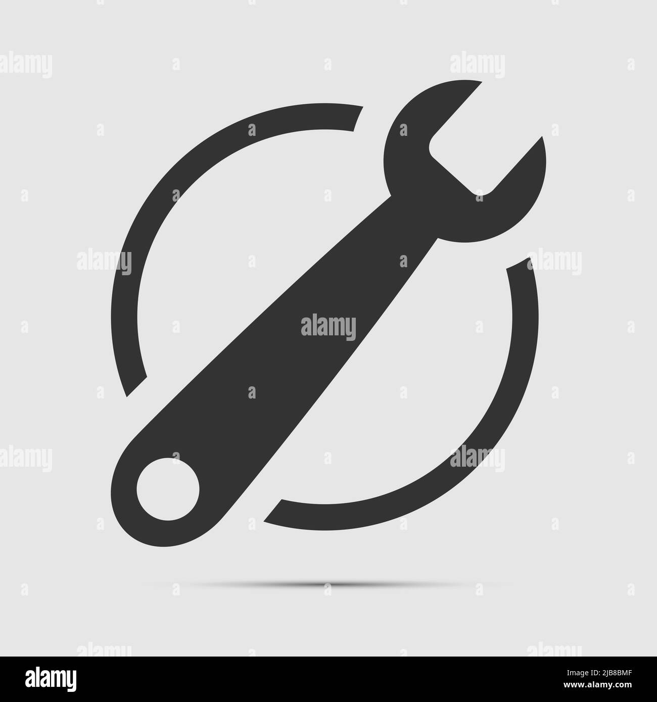 Service Tool icon,Vector illustration Stock Vector Image & Art - Alamy