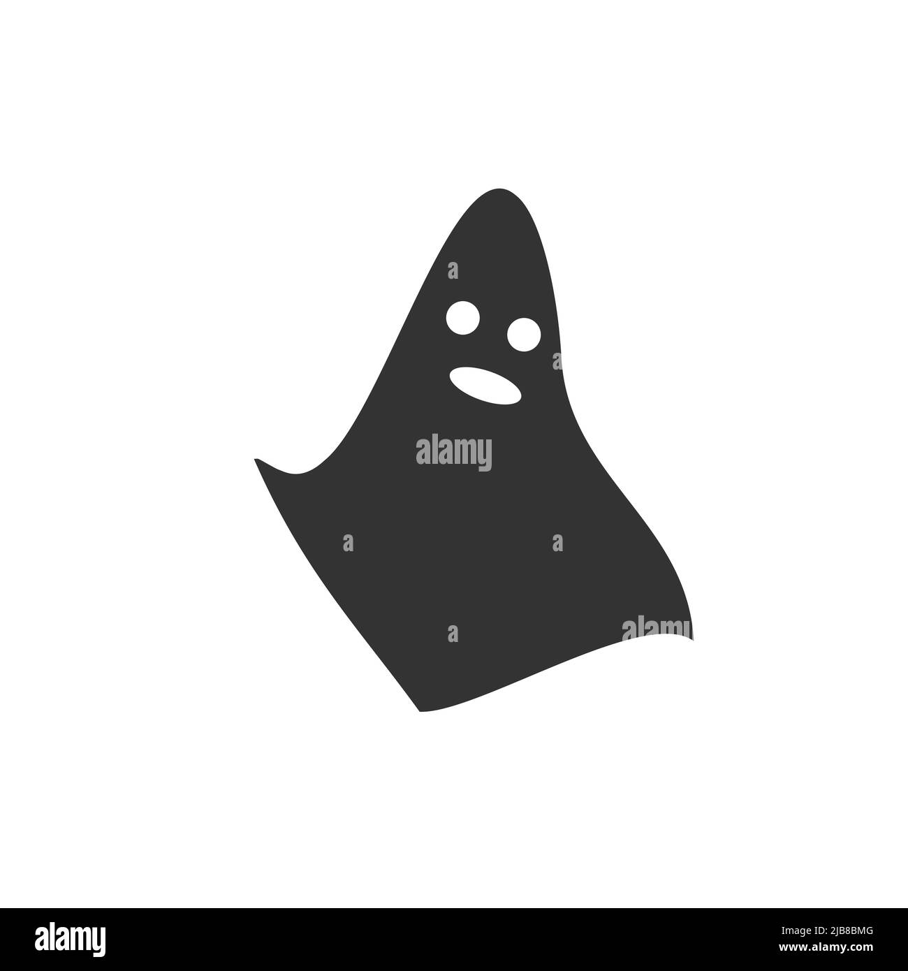 Ghost icon isolated on white background,Vector illustration Stock ...