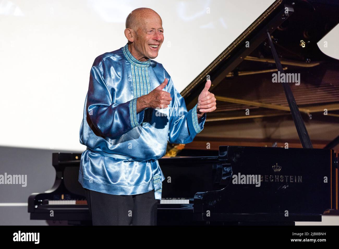 Cottbus, Germany. 03rd June, 2022. The Australian exceptional pianist ...