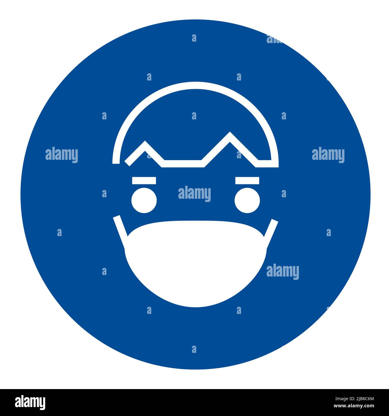 Man wear protective mask Cut Out Stock Images & Pictures - Alamy