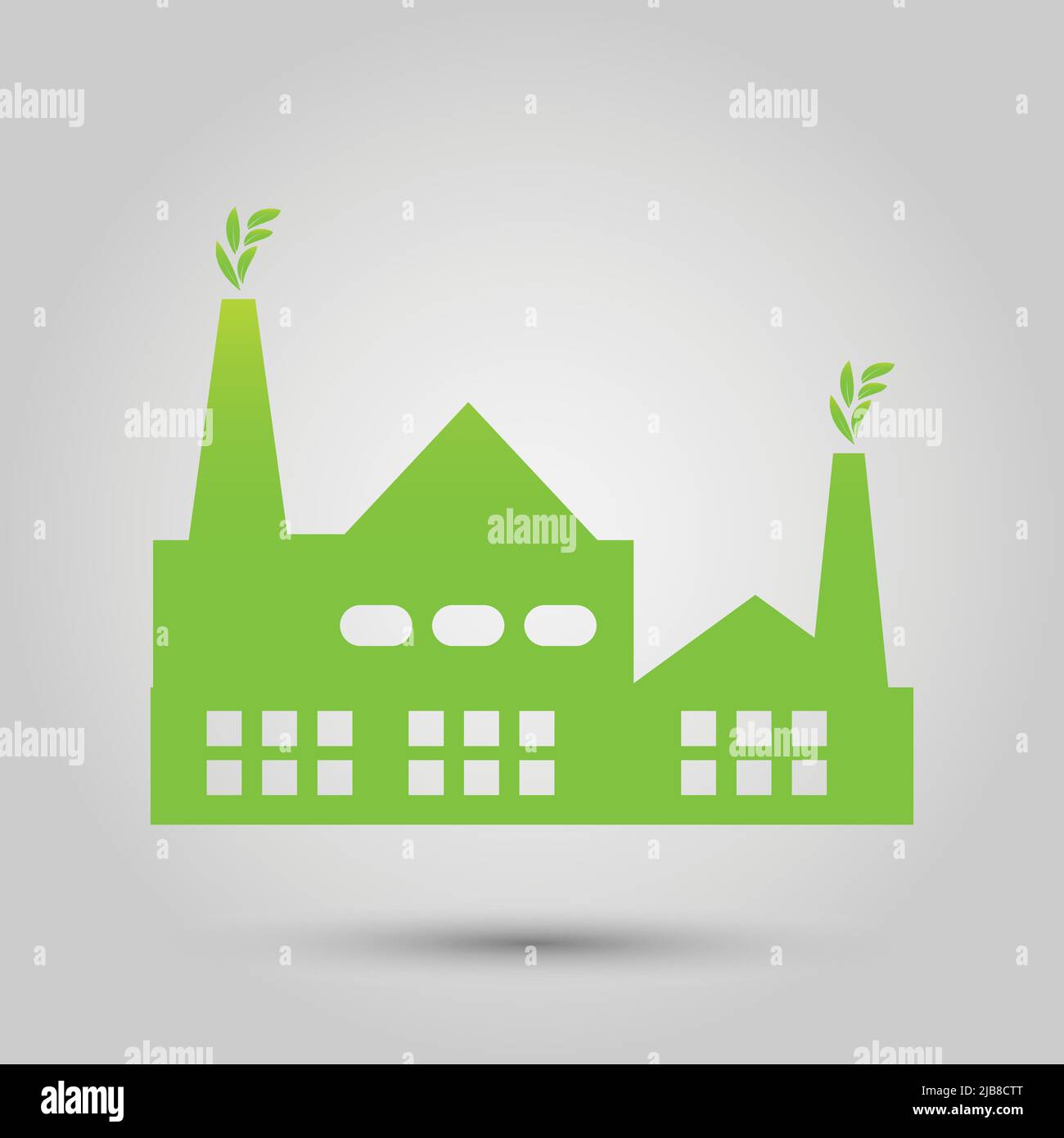 Factory ecology,Industry icon,Clean energy with eco-friendly concept ...