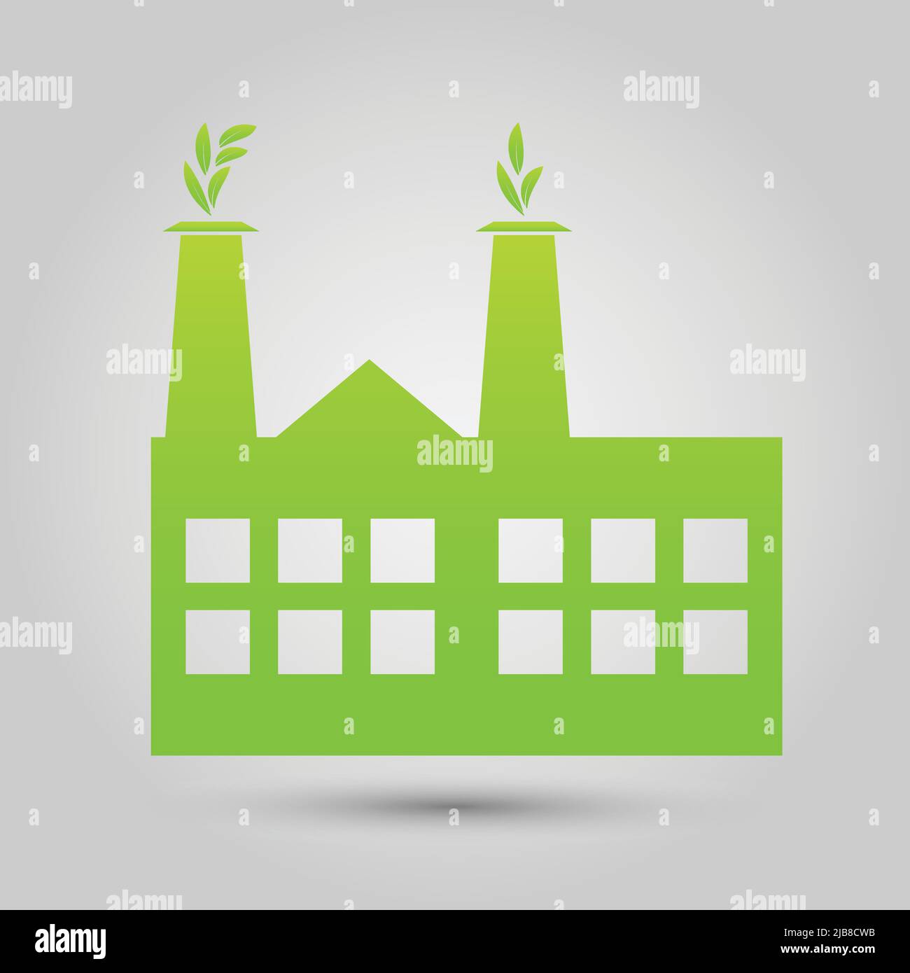Factory ecology,Industry icon,Clean energy with eco-friendly concept ...