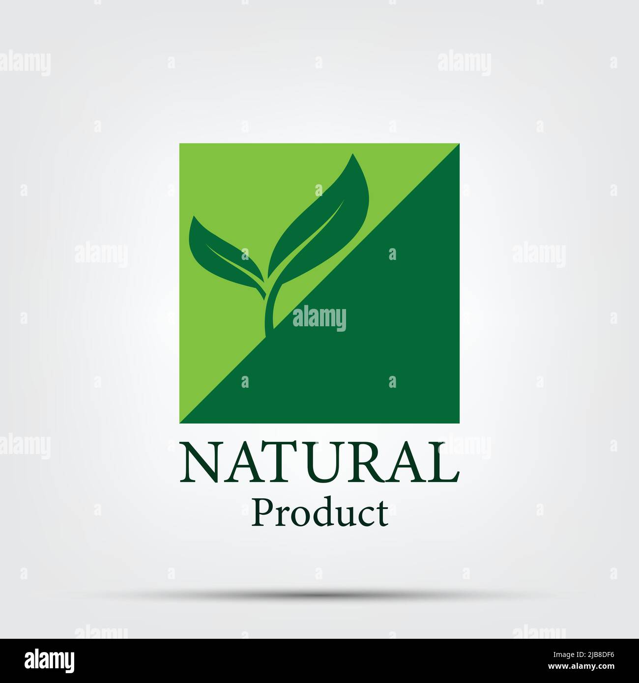 natural vector design.logo natural product,Vector Illustration Stock ...
