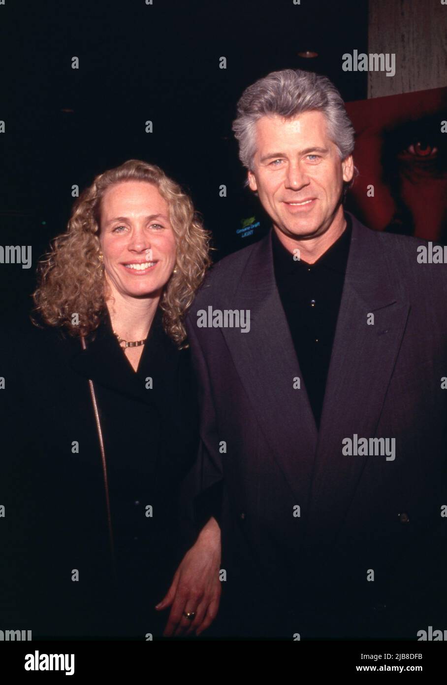 Barry Bostwick and Barbara Title January 1991 Credit: Ralph Dominguez ...