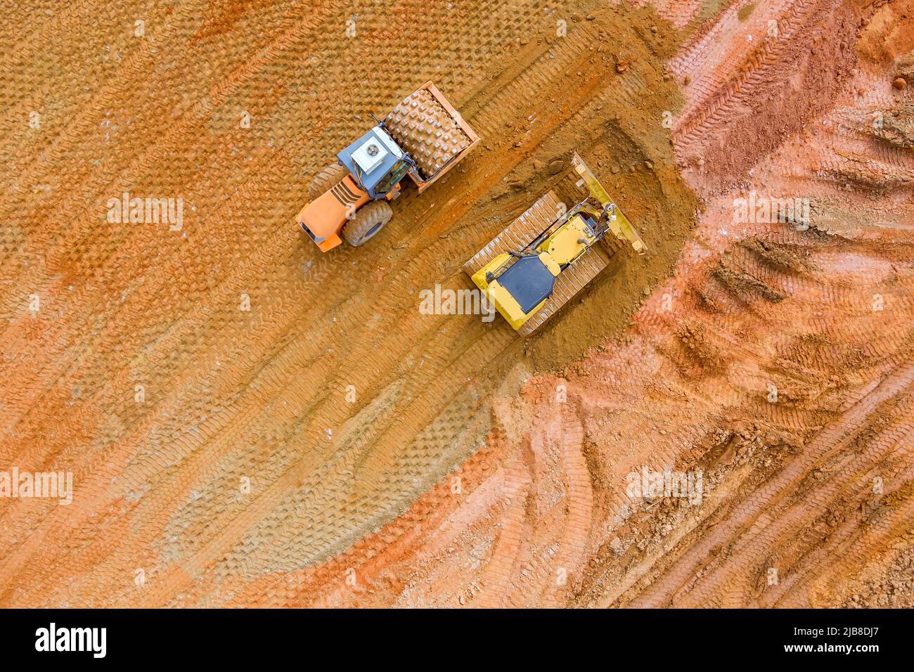 Excavation work preparation hi-res stock photography and images - Alamy