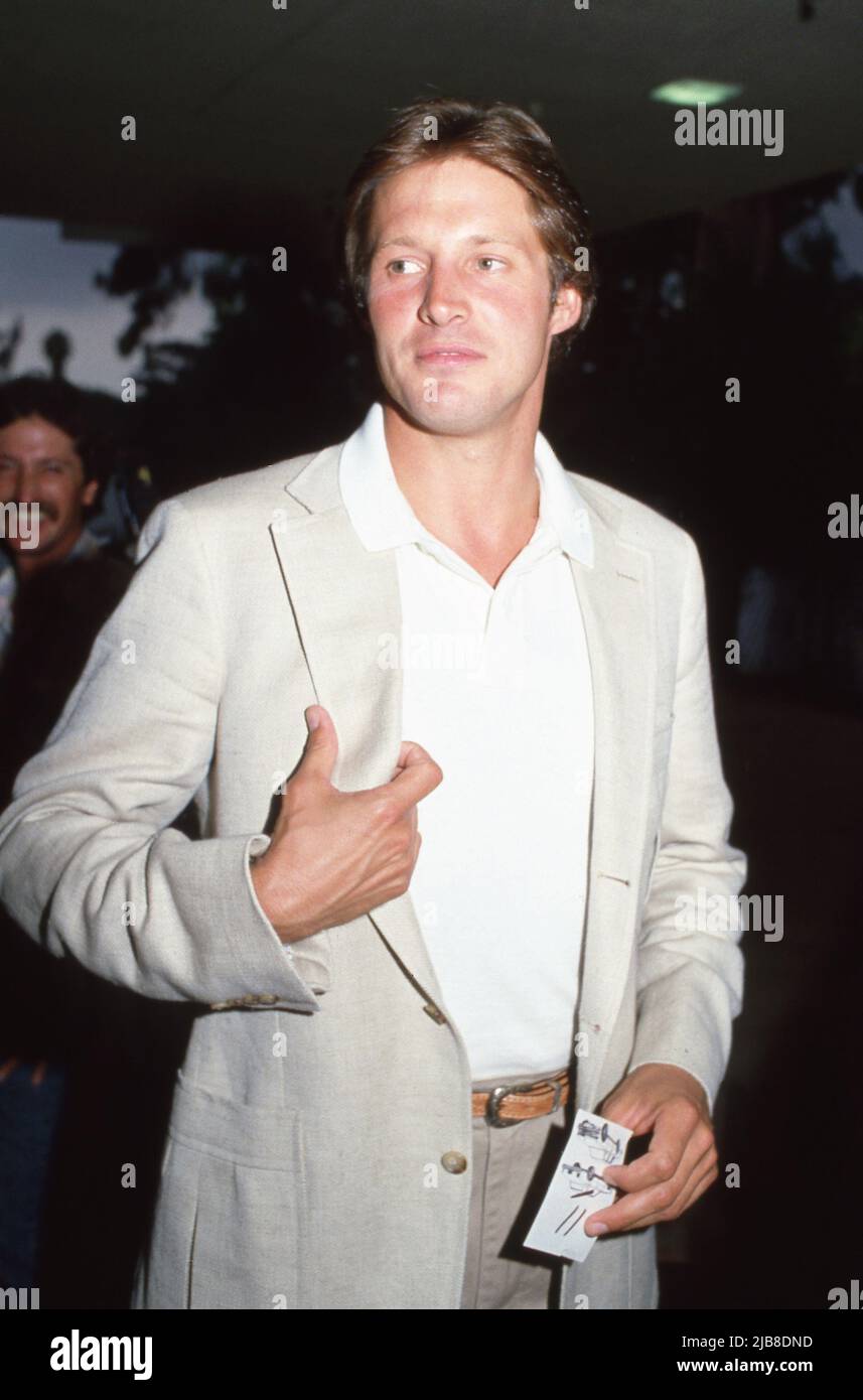 Bruce Boxleitner at the Linda Evans book party on July 12, 1983. Credit ...