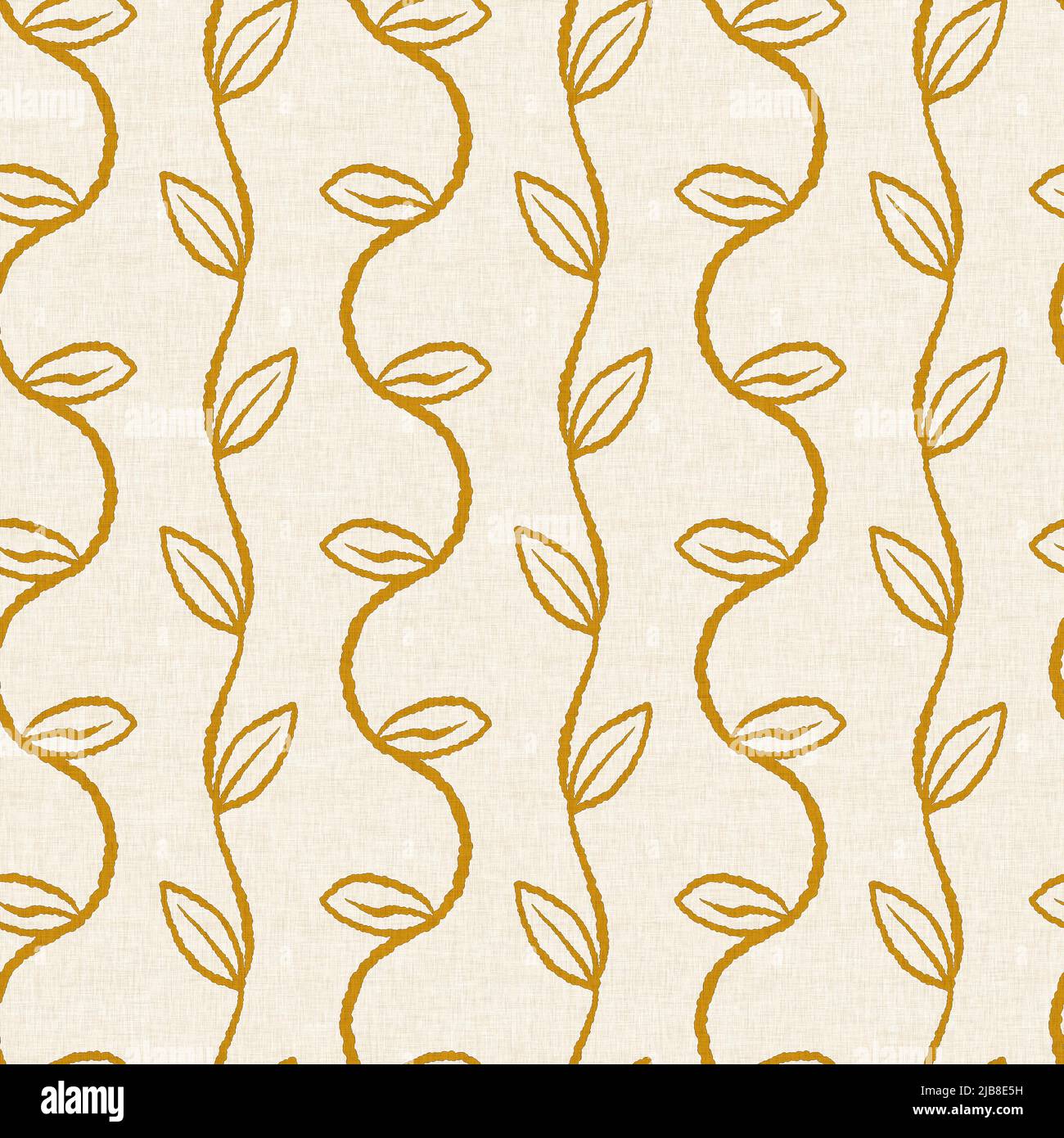 Gender neutral foliage leaf seamless raster background. Simple ...