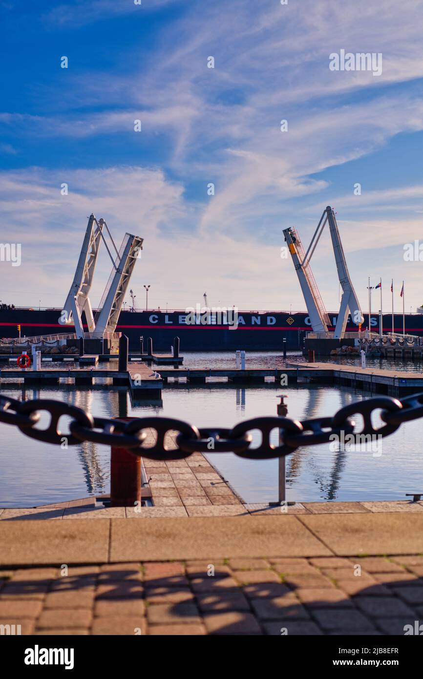North Coast Harbor in Cleveland Ohio Stock Photo - Alamy