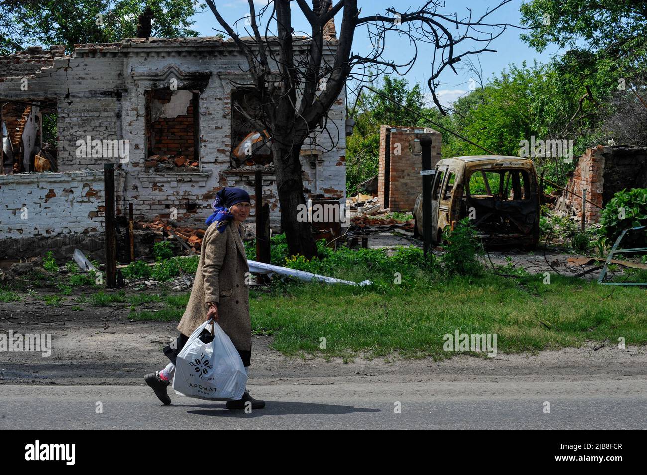 Village of andriivka hi-res stock photography and images - Alamy
