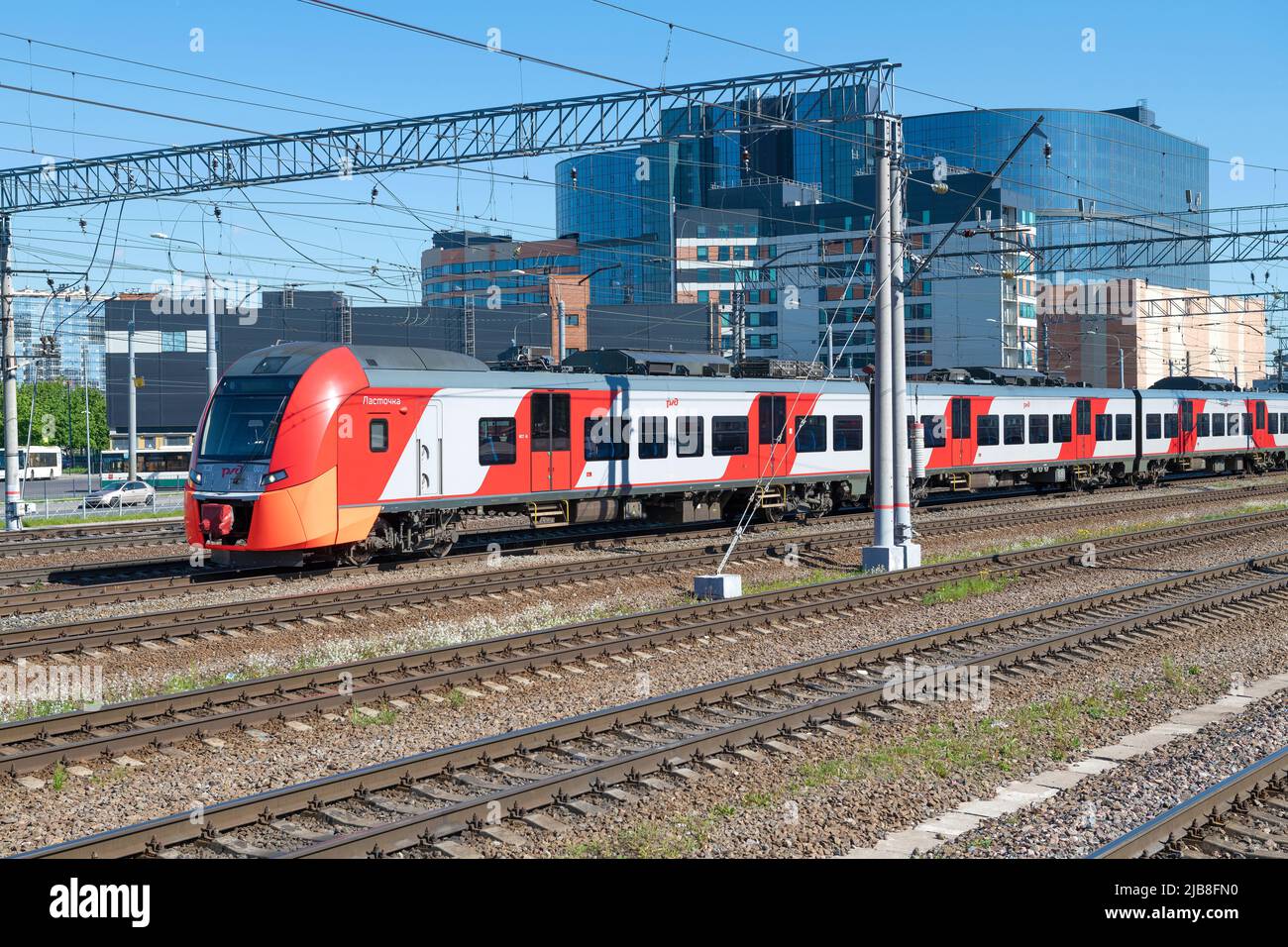 Ladozhsky rail terminal hi-res stock photography and images - Alamy