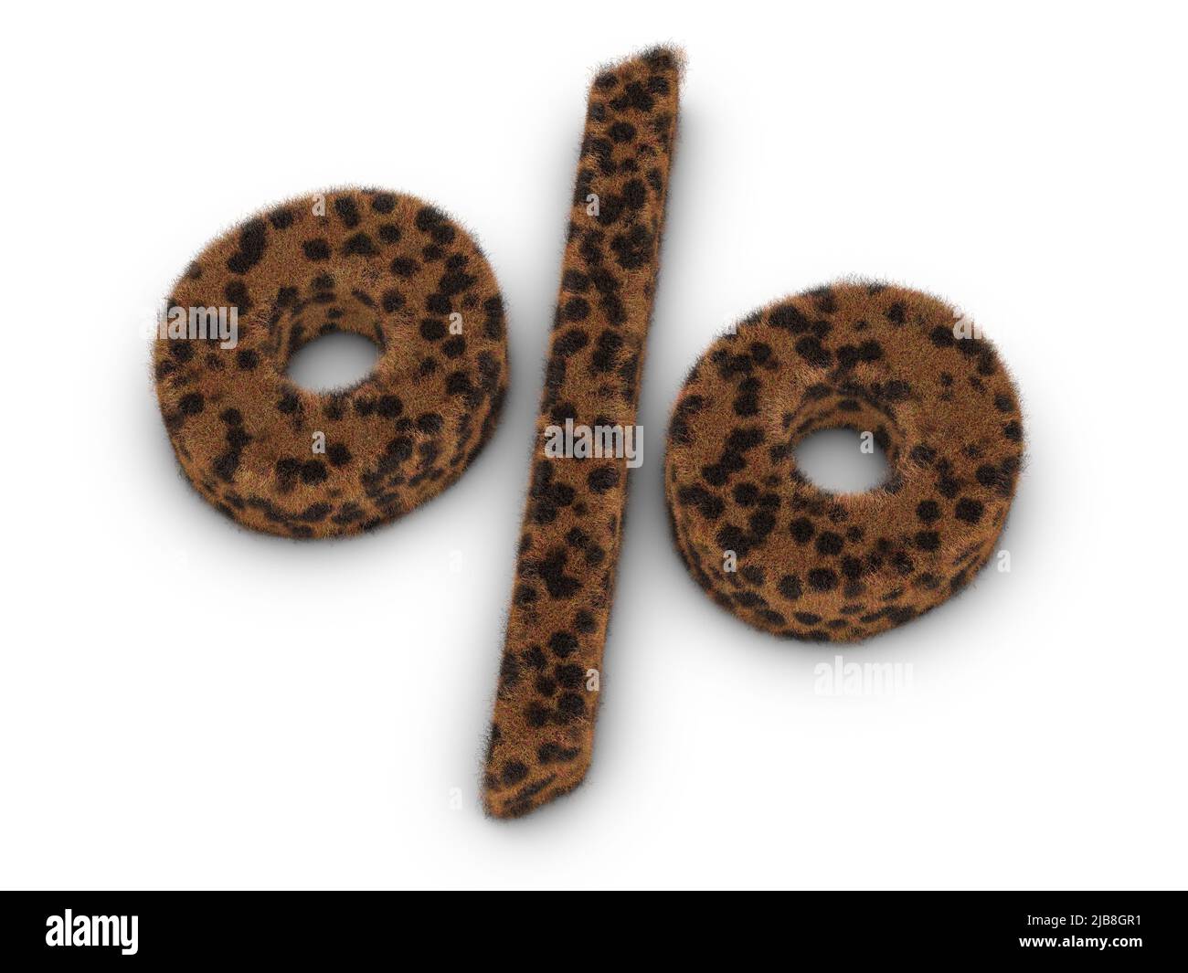 Fur number symbol on Cut Out Stock Images & Pictures - Alamy