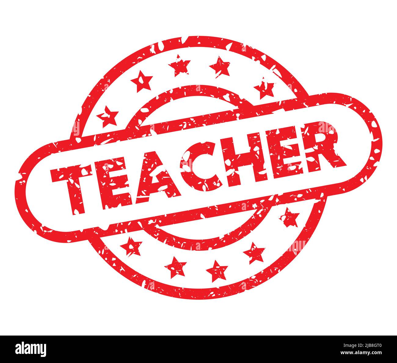 Simple vintage rubber stamp with Teacher text Stock Vector Image & Art ...