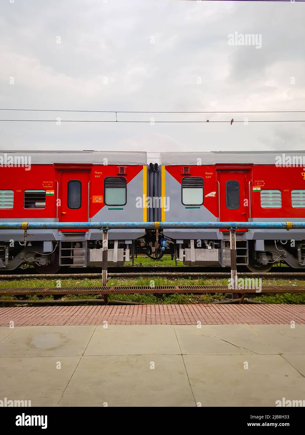 Indian railway coach hi-res stock photography and images - Alamy