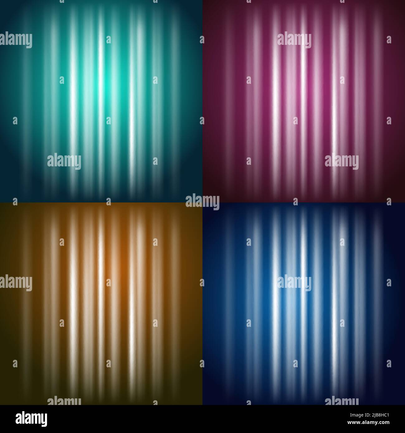 Vector Colored Shining Background: yellow, red, green, blue Stock ...