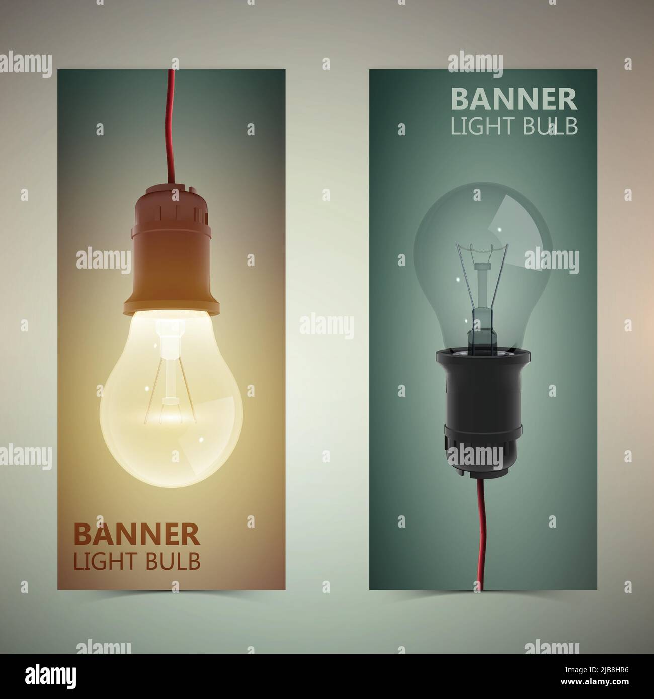 Fluorescent vertical Stock Vector Images - Alamy