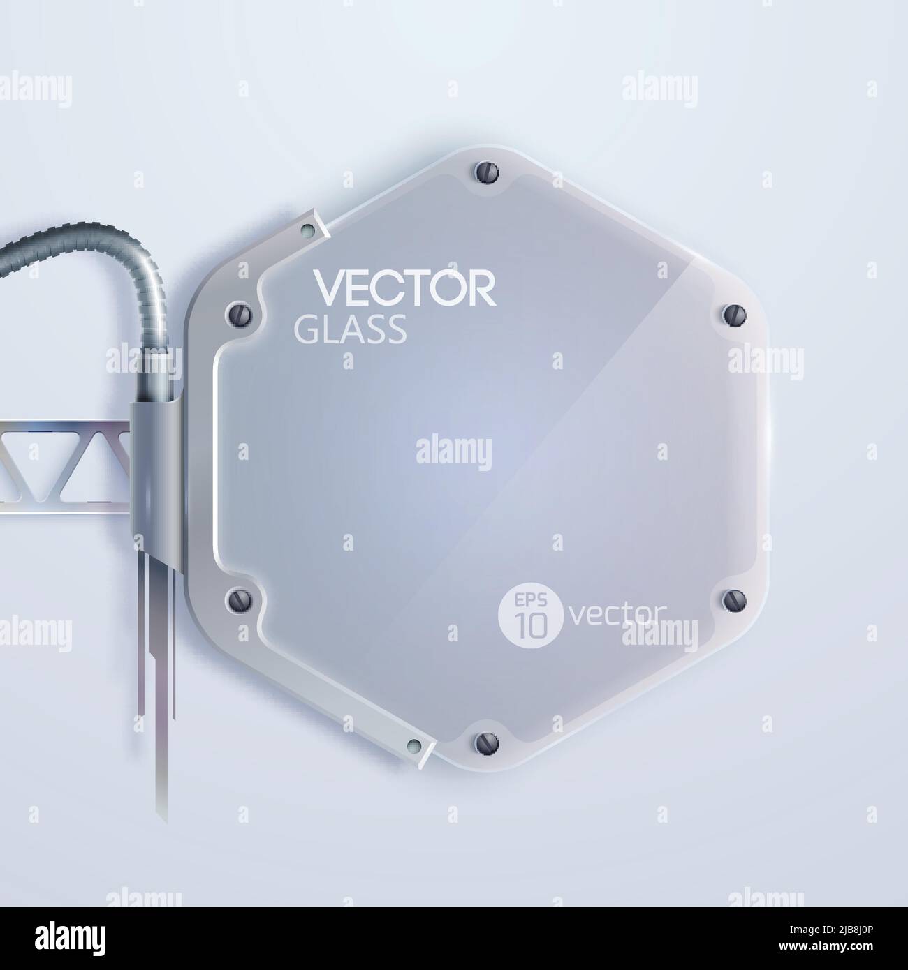 Hexagonal object on Stock Vector Images - Alamy