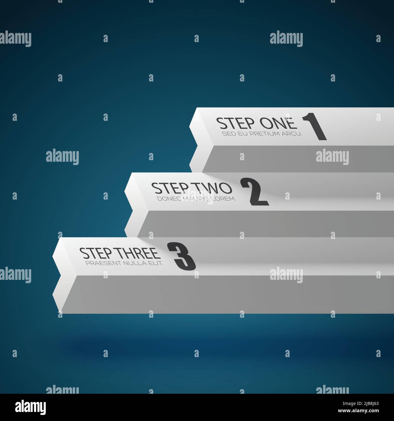 Three bars chart Stock Vector Images - Alamy