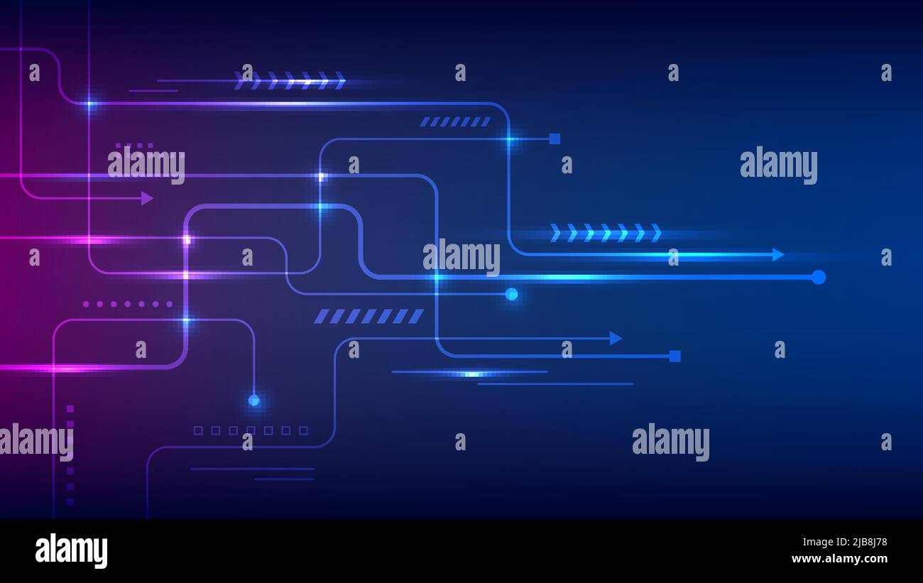 Digital nodes Stock Vector Images - Alamy