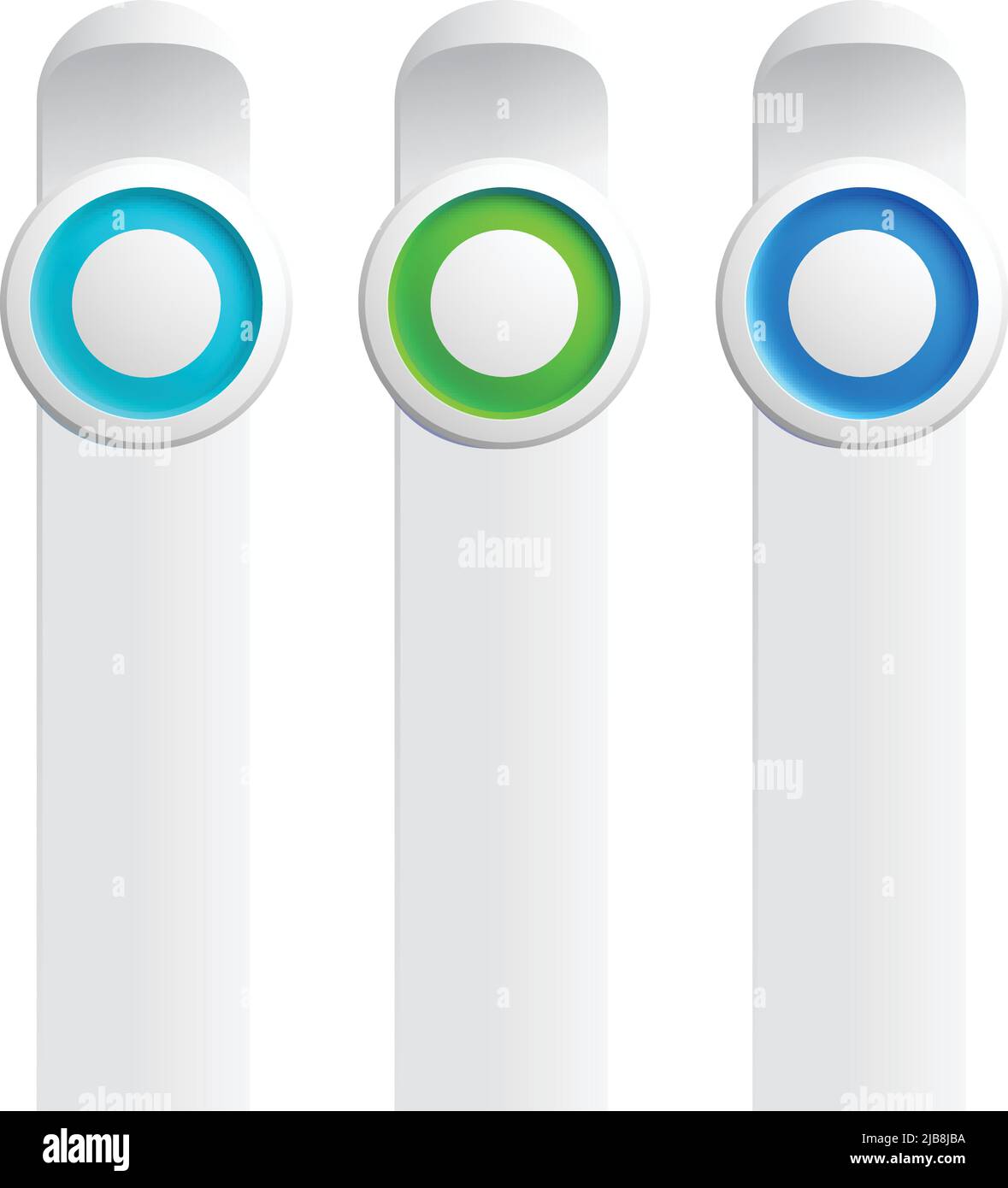 Trio panel press Stock Vector Images - Alamy