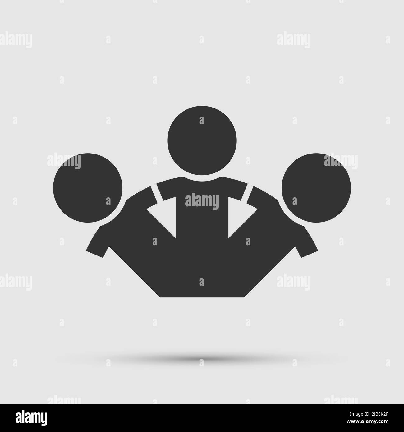 Family with three children Stock Vector Images - Alamy