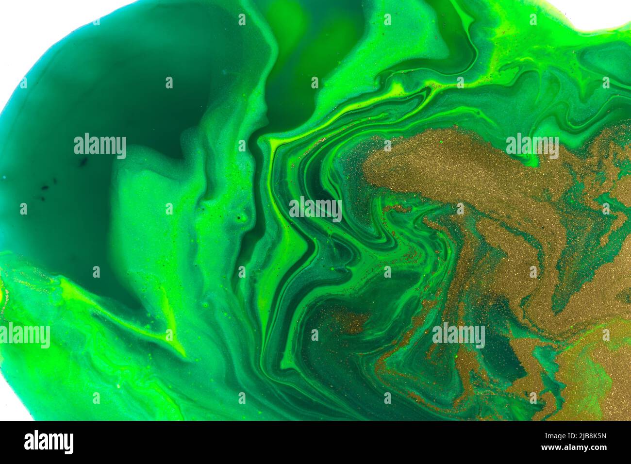 Emerald ripples imitation stone texture Stock Photo - Alamy