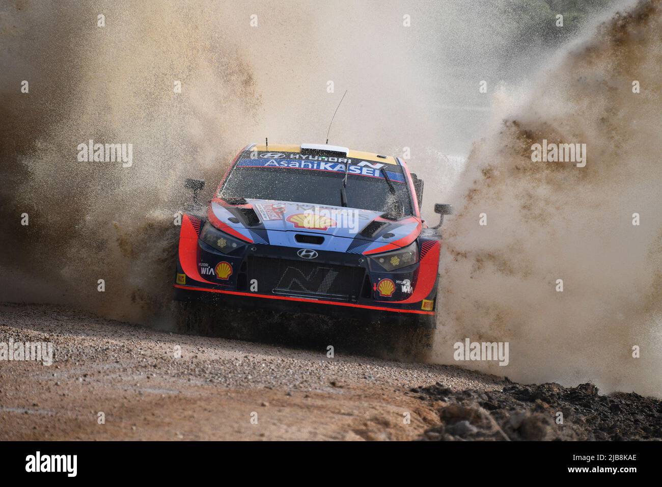 FIA World Rally Championship Italia Sardegna ,Jun 03 , 2022 HYUNDAI ...