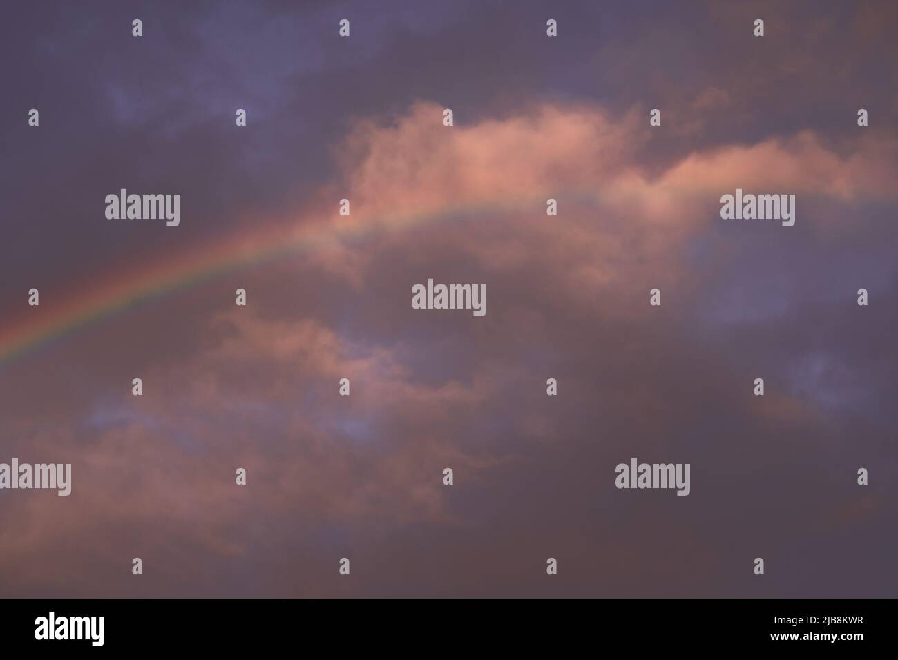 Rainbow colour color weather rain storm hi-res stock photography and ...