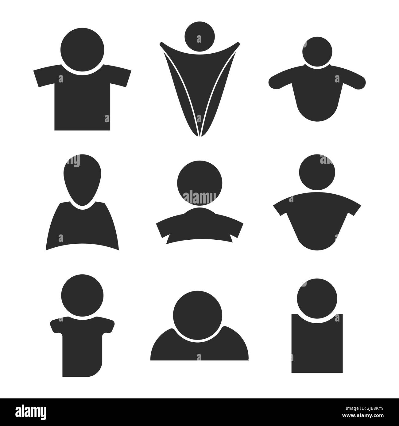 people icon,person logo Isolate On White Background,Vector Illustration ...