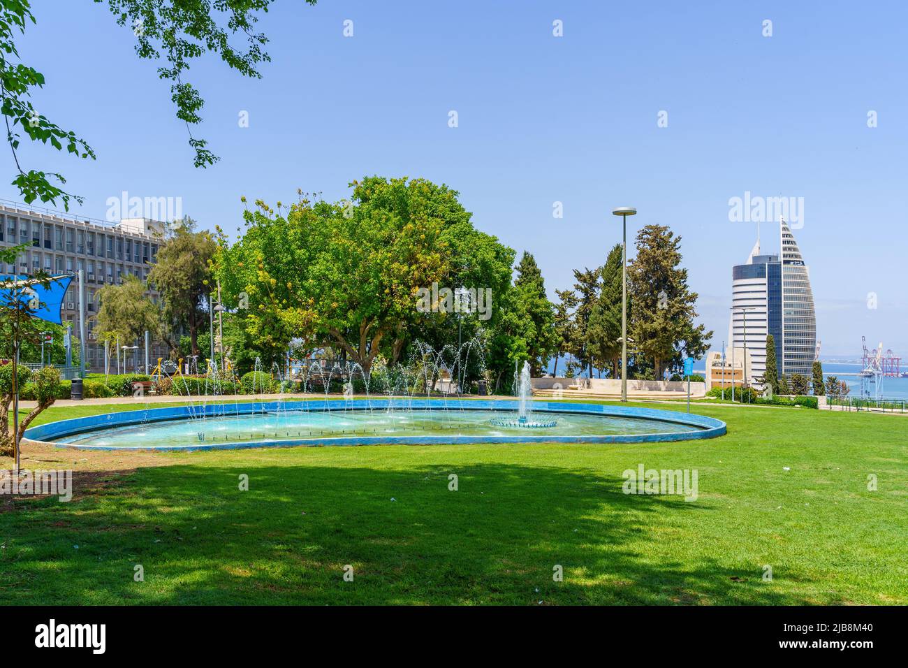Haifa, Israel - June 02, 2022: View of Gan HaZikaron (memorial Garden ...