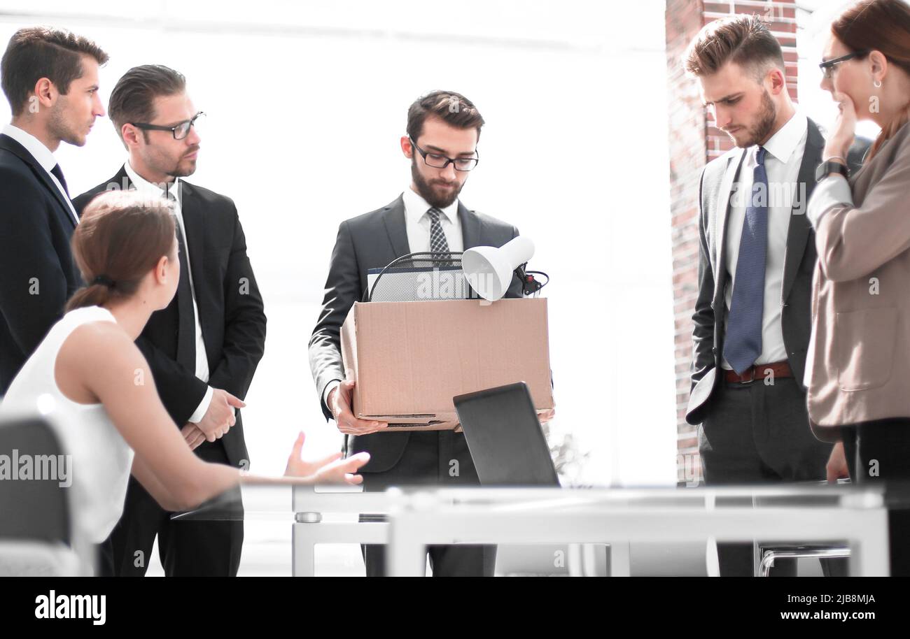 Goodbye office hi-res stock photography and images - Alamy