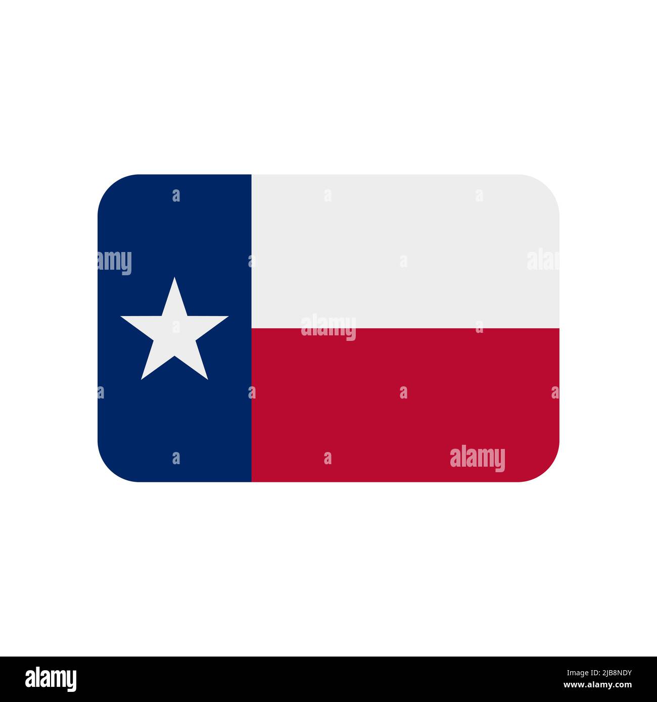 Texas flag vector icon on white background Stock Vector Image & Art - Alamy
