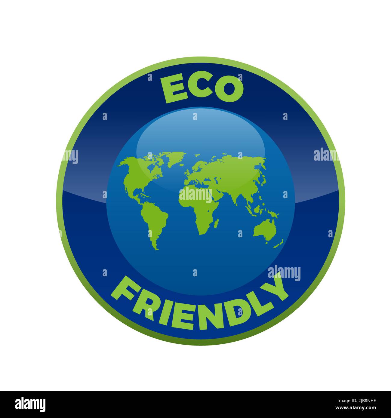 Green Eco Friendly Label Vector Illustration Stock Vector Image And Art