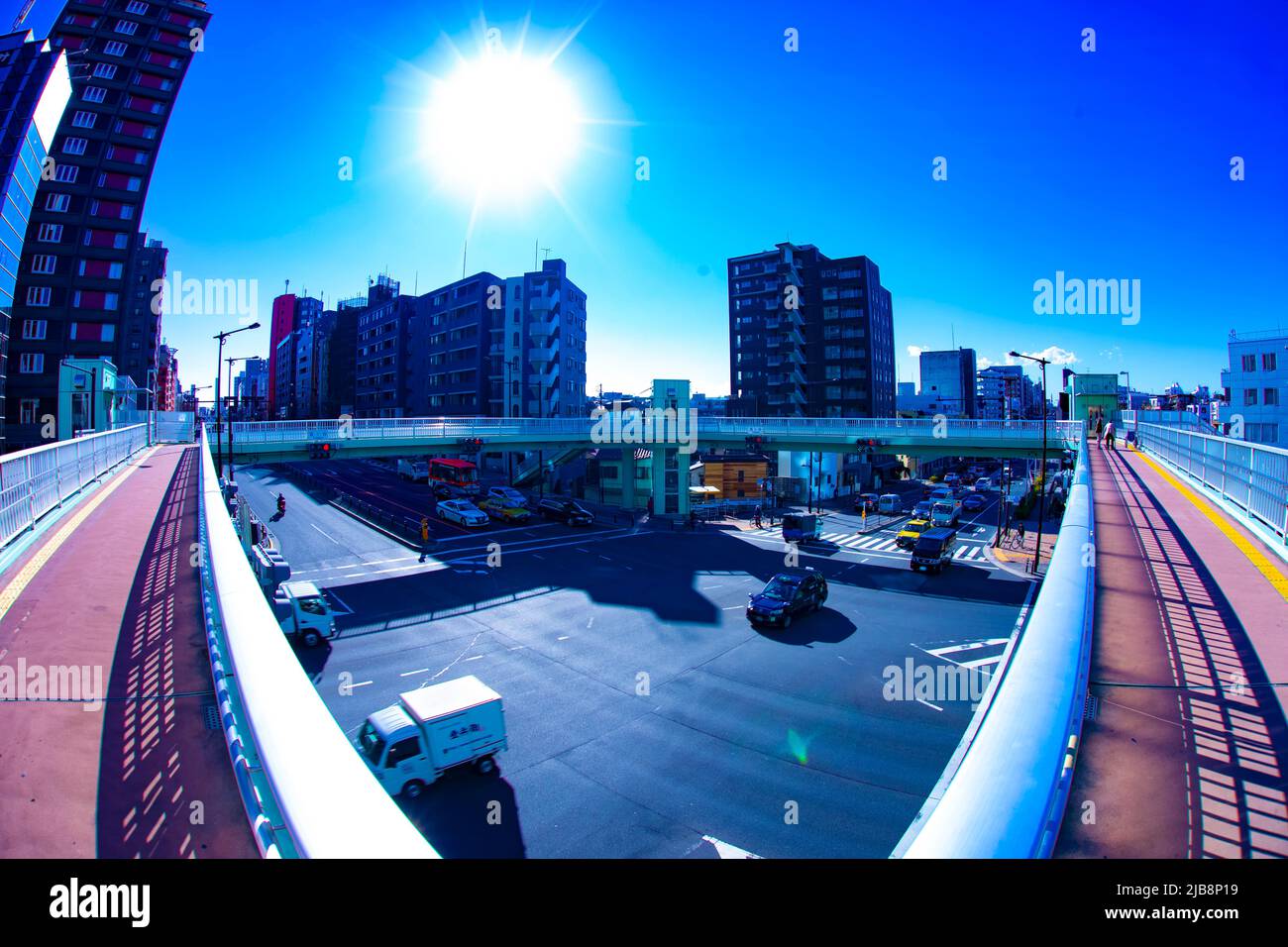 City street at the downtown in Tokyo daytime Stock Photo - Alamy