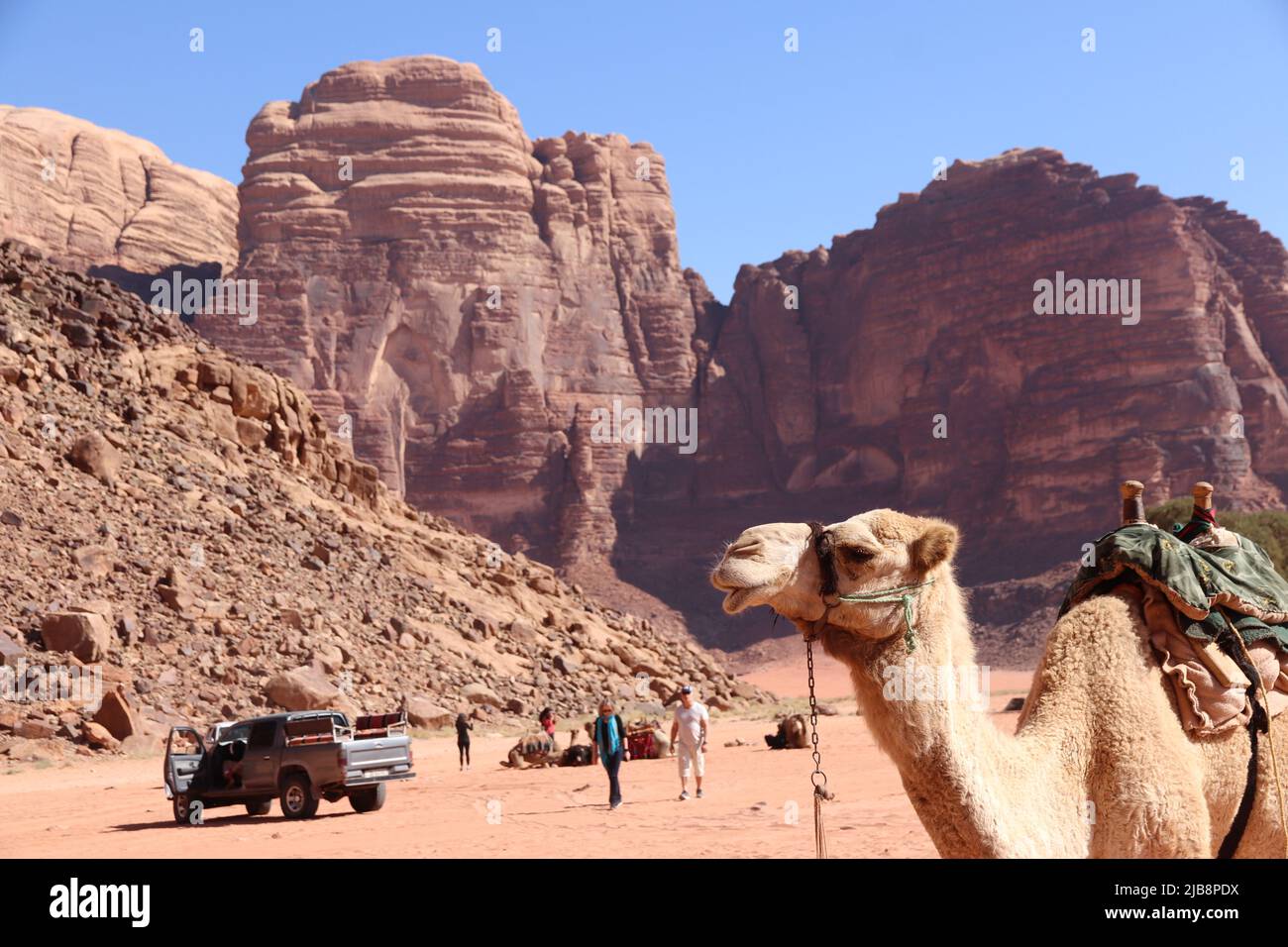 Wadi Rum Desert - Jordan Stock Photo - Alamy