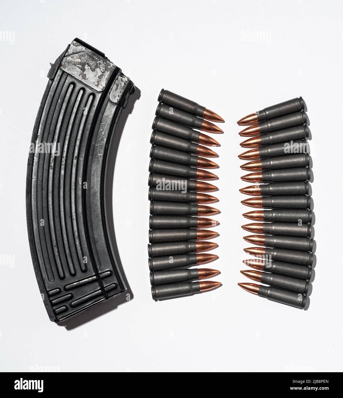 Round Ak 47 Magazine