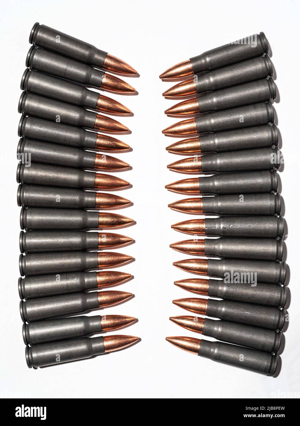 30 rounds of AK-47 style assault rifle 7.62 x 39 bullets which are ...