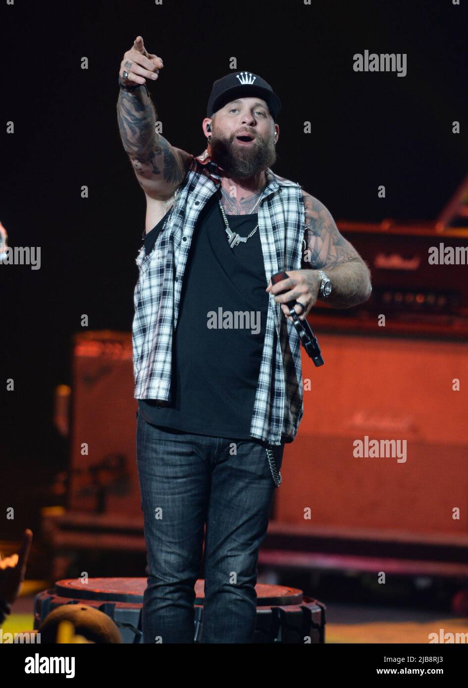 Hollywood FL, USA. 03rd June, 2022. Brantley Gilbert Band performs ...