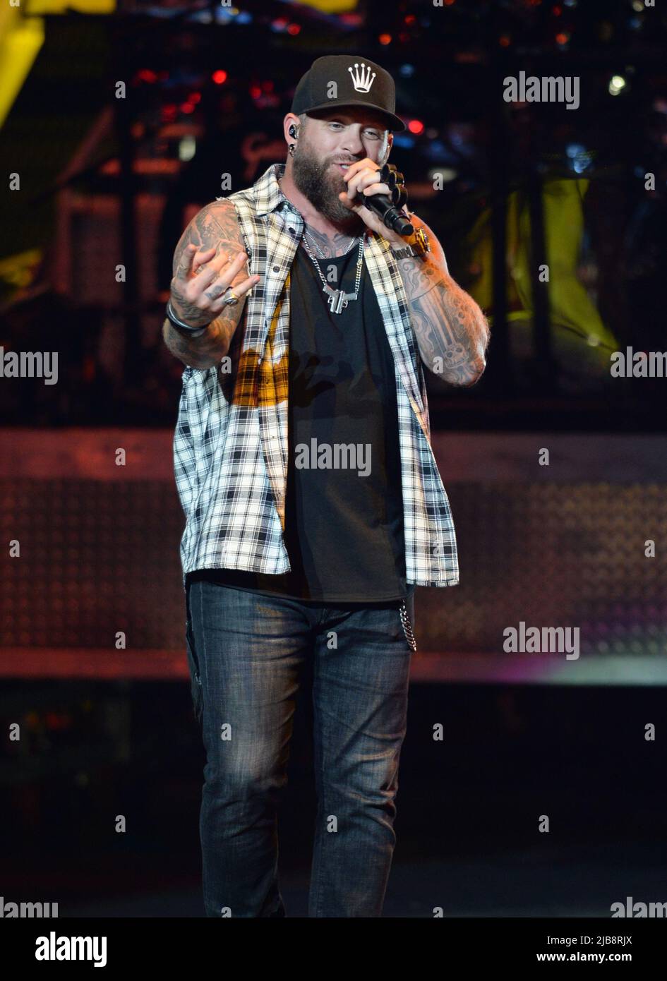 Hollywood FL, USA. 03rd June, 2022. Brantley Gilbert Band performs ...
