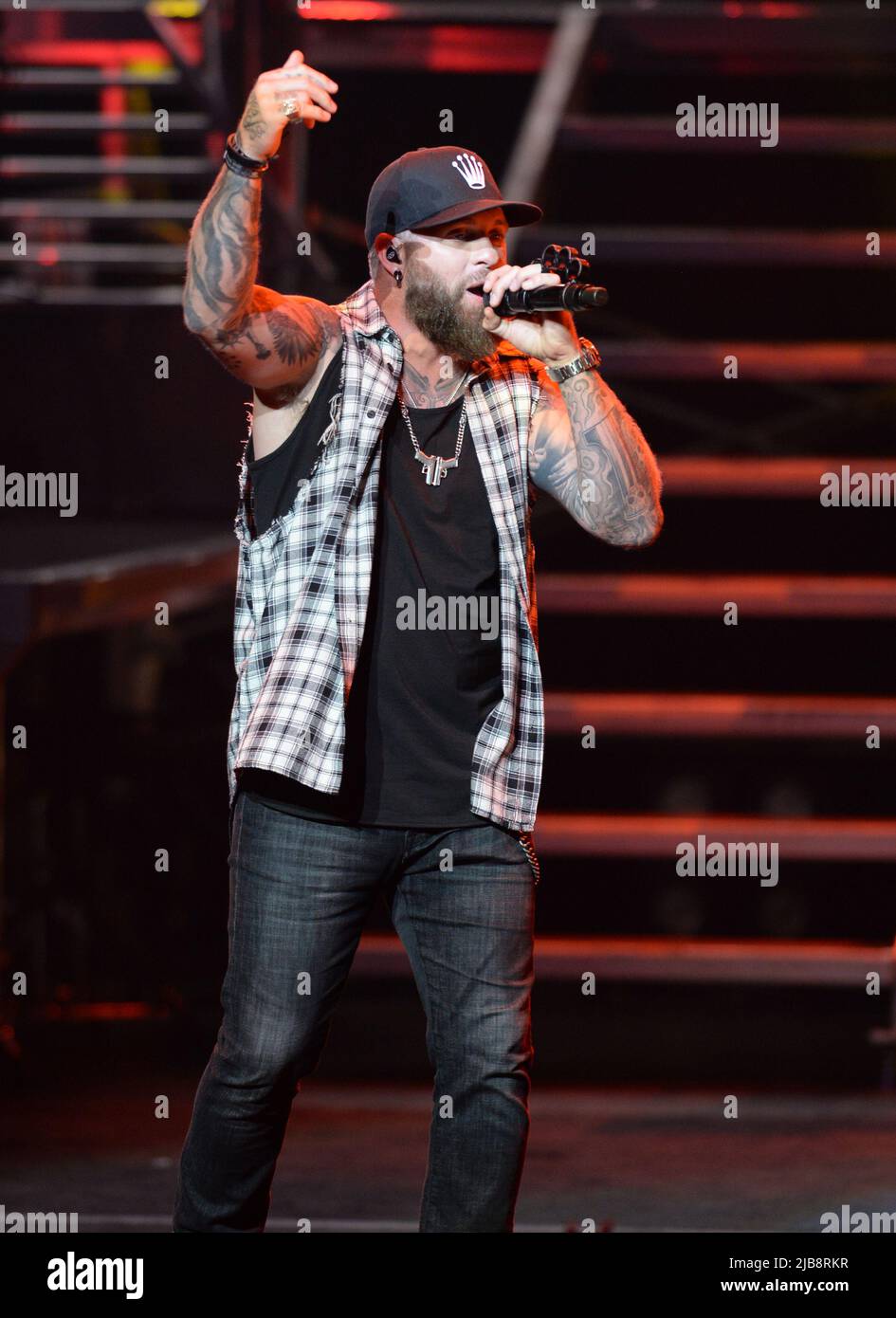 Hollywood FL, USA. 03rd June, 2022. Brantley Gilbert Band performs ...