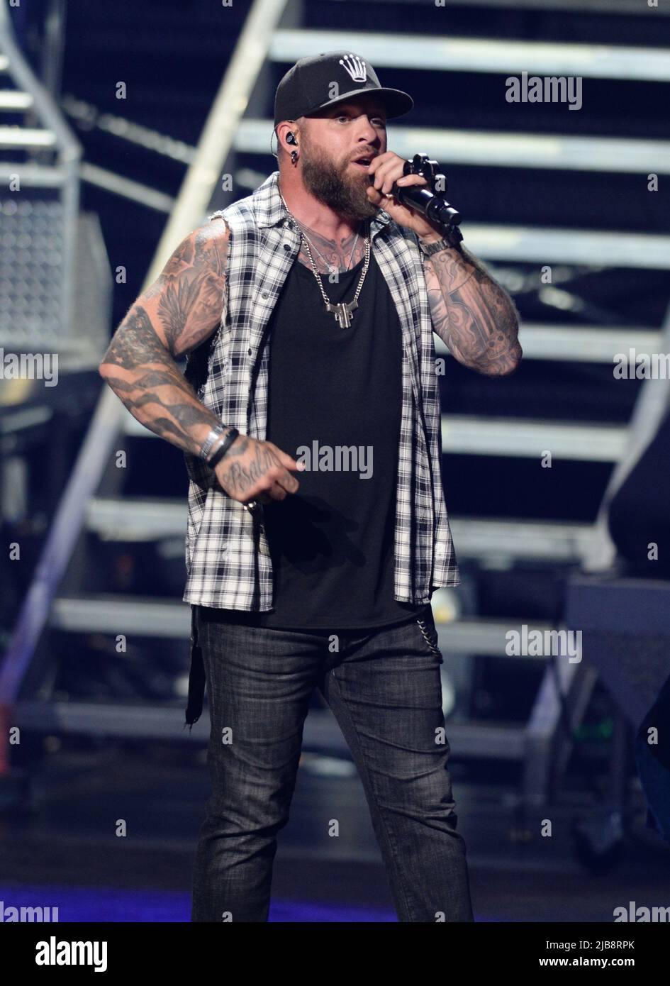 Hollywood FL, USA. 03rd June, 2022. Brantley Gilbert Band performs ...