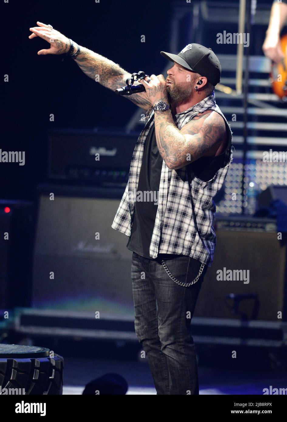 Hollywood FL, USA. 03rd June, 2022. Brantley Gilbert Band performs ...