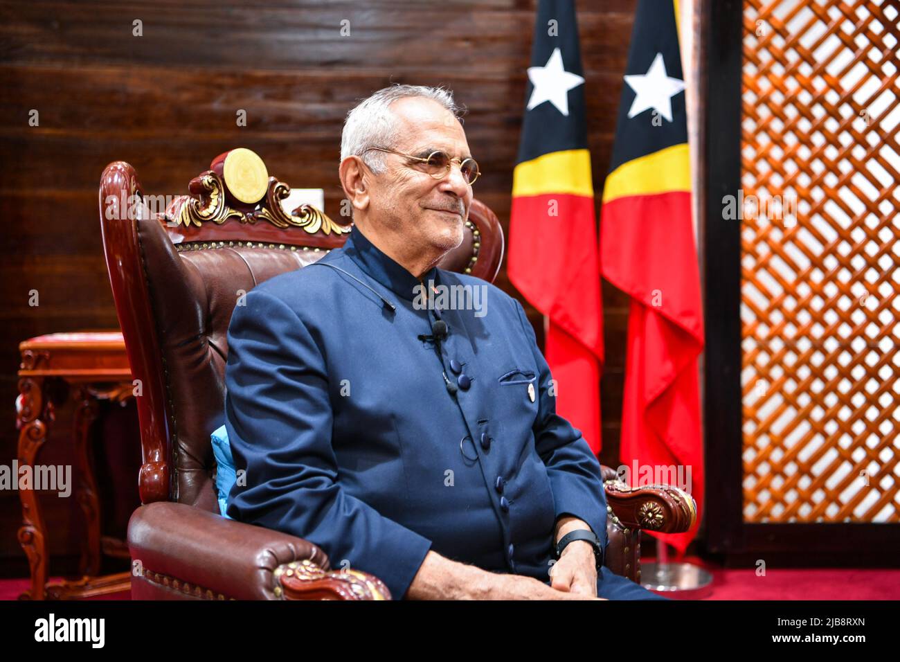 Dili, Timor Leste. 2nd June, 2022. President of Timor-Leste Jose Ramos ...