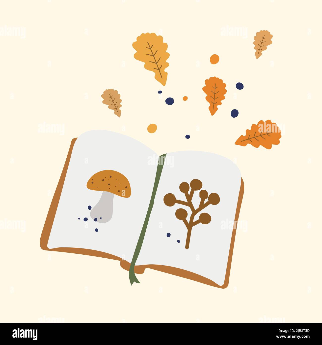 Autumn vector illustration Stock Vector Image & Art - Alamy