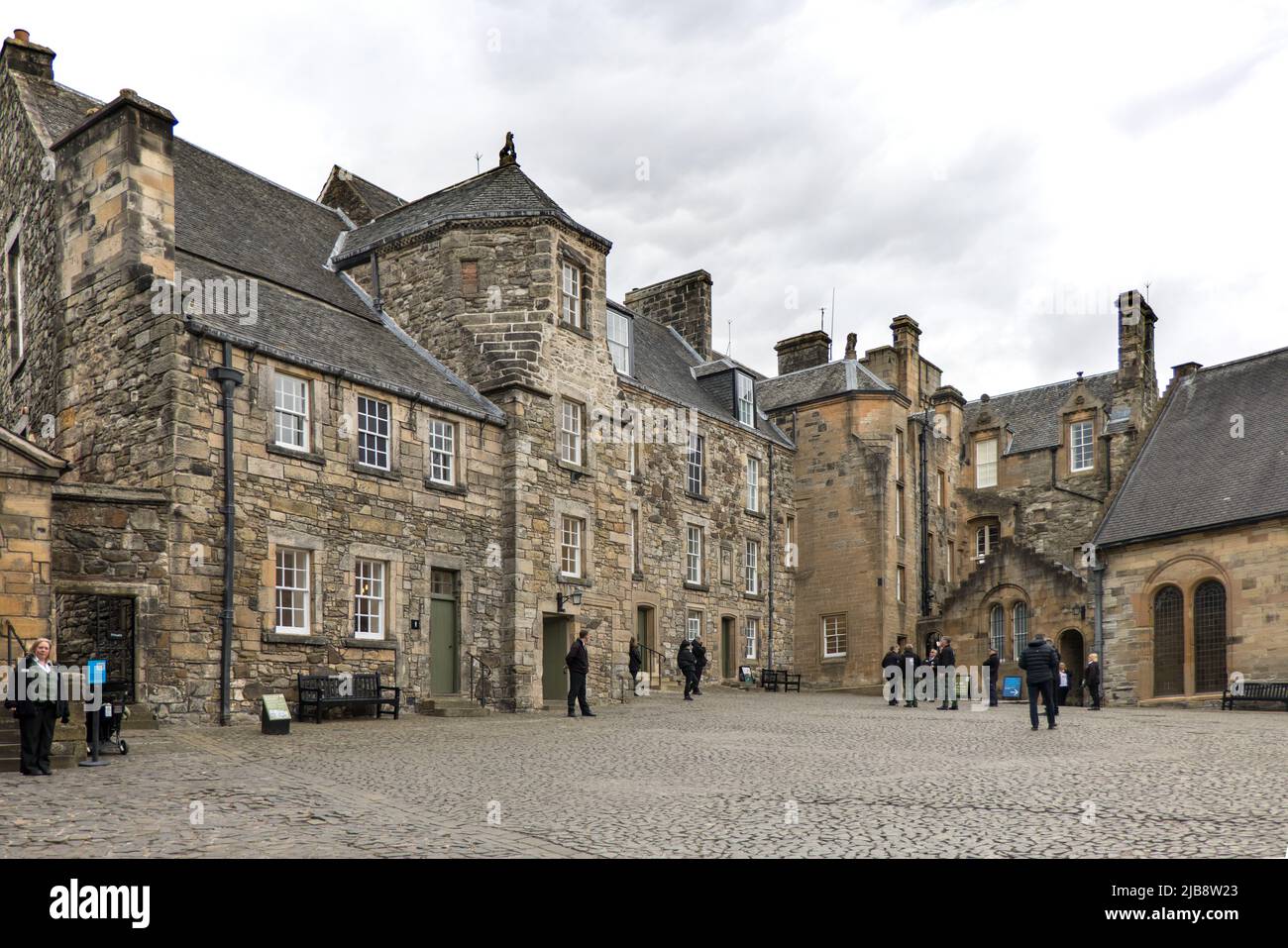 inside stirling castle scotland Stock Photo - Alamy
