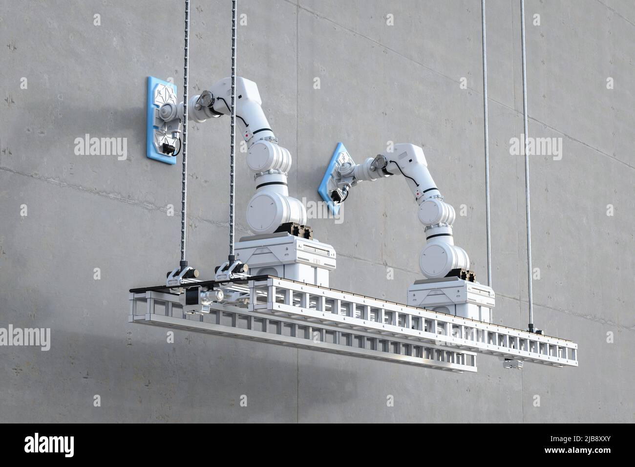 Robot cleaning skyscraper hi-res stock photography and images - Alamy