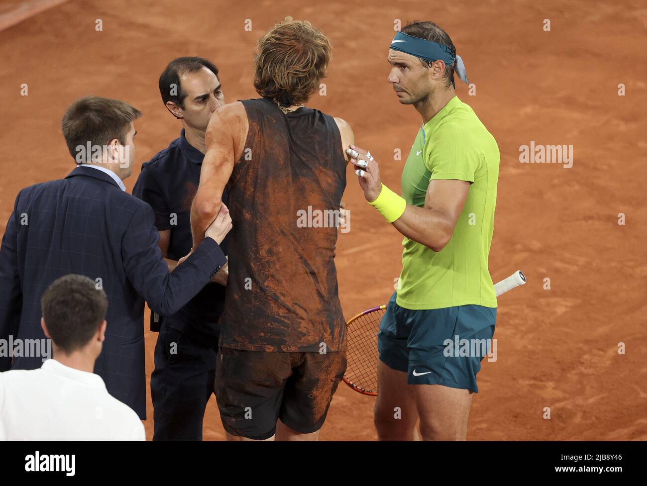 Ankle injury tennis hi-res stock photography and images - Alamy