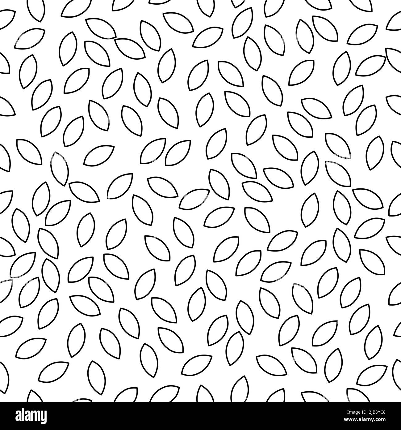 Flower leaf fashion design, natural ornament seamless pattern, textile ...