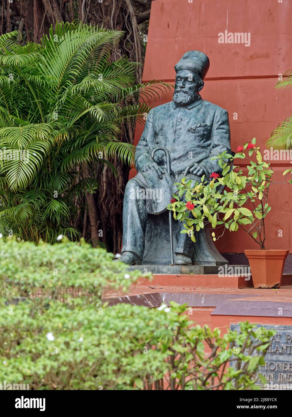 02 12 2020 Statue of Jamsetji Nusserwanji Tata an Indian pioneer ...