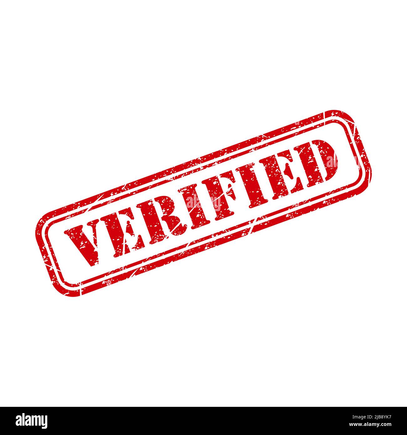 Verified stamp symbol, label sticker sign button, text banner vector ...