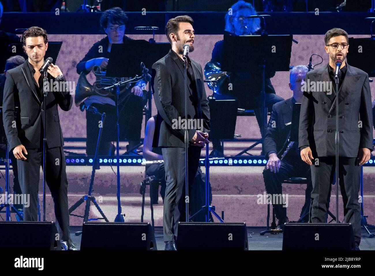Il Volo during the Italian singer Music Concert IL VOLO - The best of ...